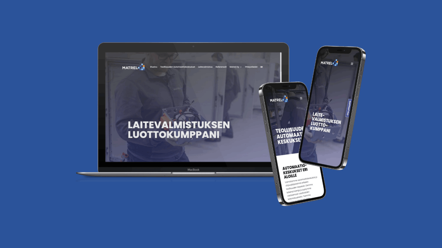 Matrel Oy – Laatumielikuvaa uusilla verkkosivuilla - Räikee Oy